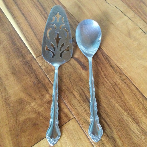 Dining | Excel Stainless Korea Serving Flatware Server And Spoon | Poshmark